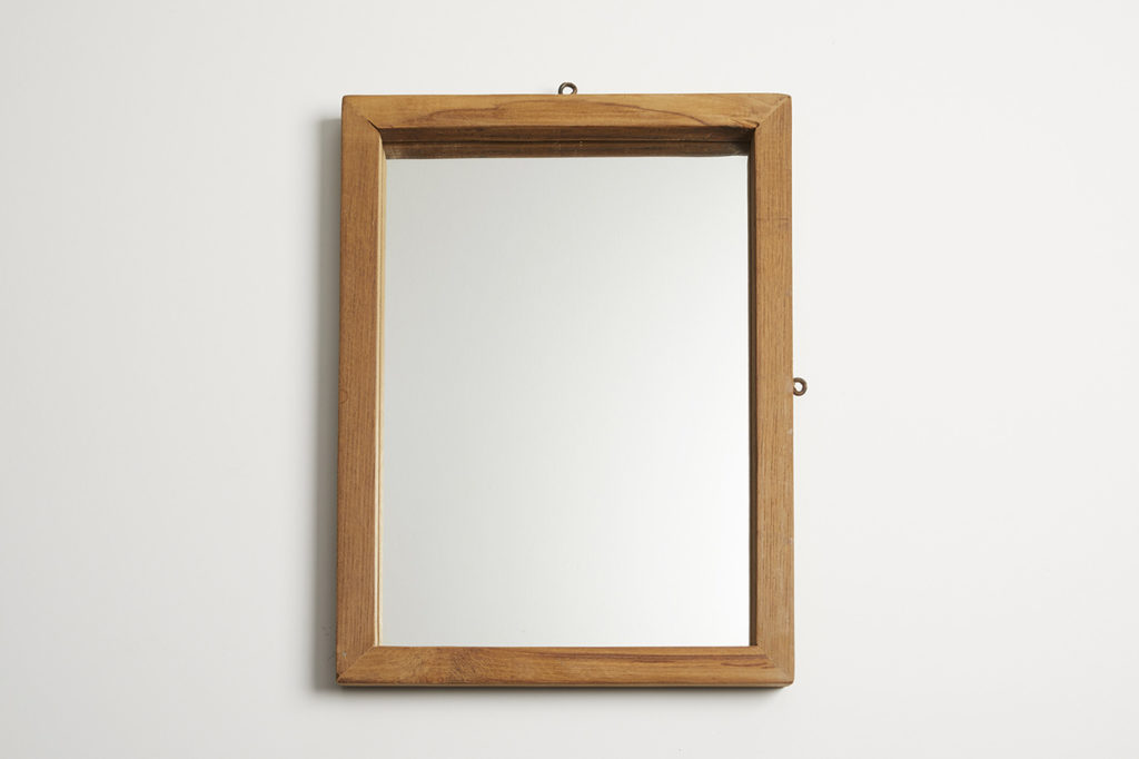 Old Teak Wood Mirror M - naman project