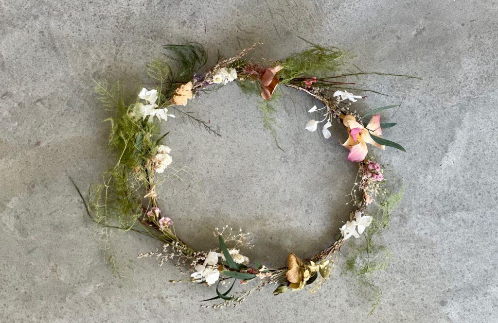 Orquídea Wreath - naman project